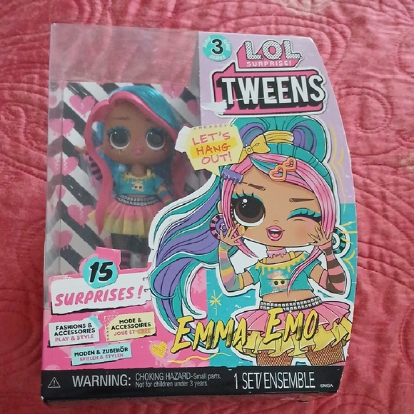 L.O.L. Surprise! | Toys | Lol Surprise Tweens Emma Emo Doll With Pink ...
